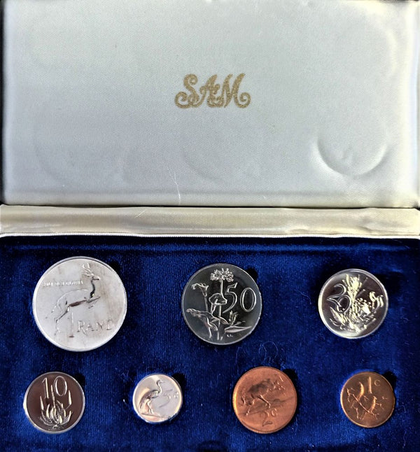 1967 Proof Set 1c to R1 – Eastgate Coins