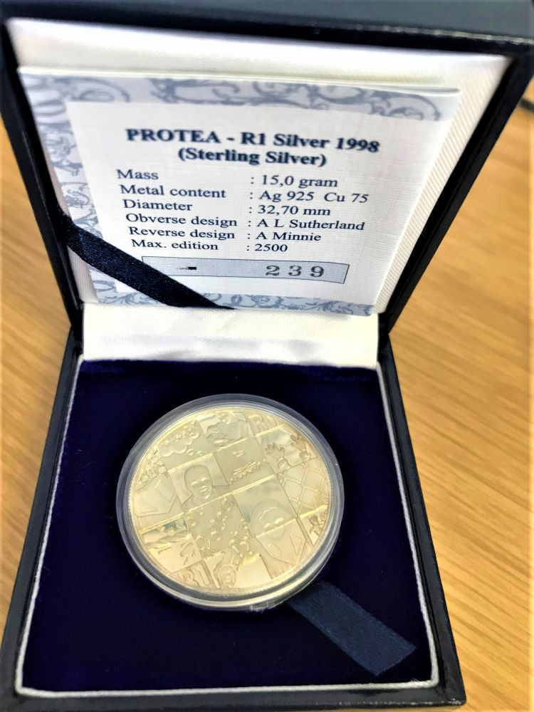 1998 PROTEA SILVER RAND – Eastgate Coins