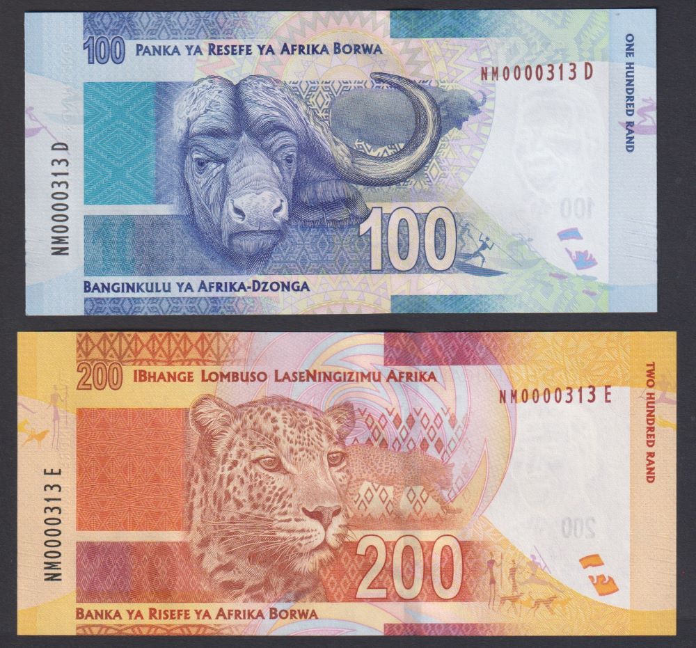 MANDELA NM (NELSON MANDELA) BANKNOTE SAME PREFIX SET – Eastgate Coins