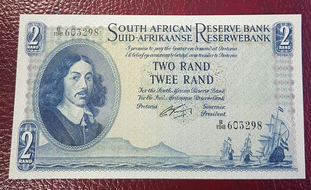 TWO RAND 1962 1st ISSUE - G RISSIK – Eastgate Coins
